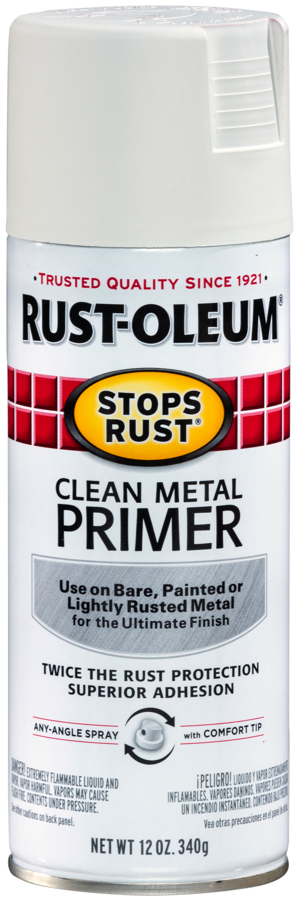 WHITE CLEAN METAL PRIMER 12 OZ. SPRAY